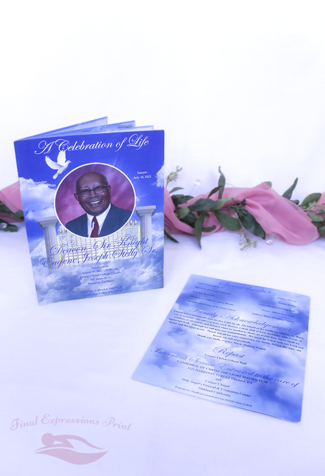 Funeral Memorial Program | Final Expressions Print
