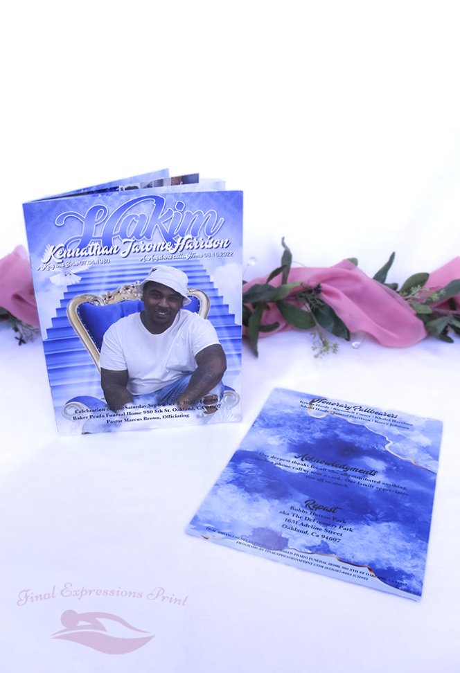 Funeral Memorial Program | Final Expressions Print